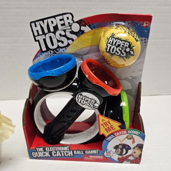 Moose | Other | New Hyper Toss The Electronic Quick Catch Ball Game ...